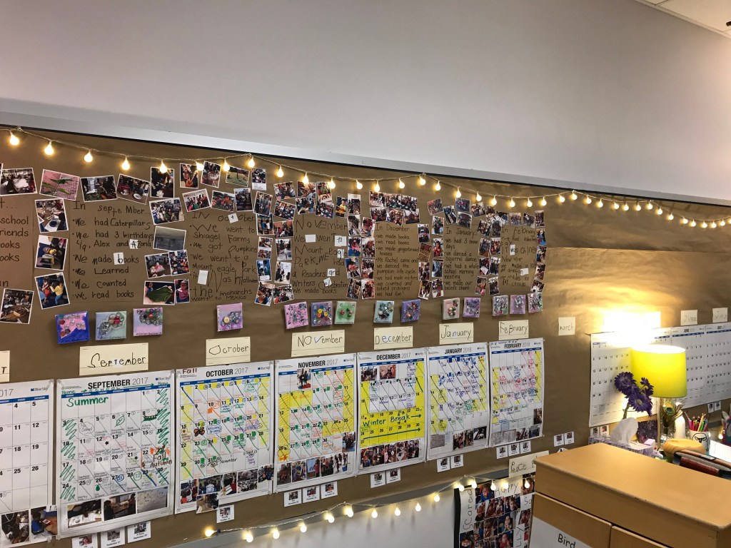 The Linear Calendar Wall | Catching Readers, Sparking Joy