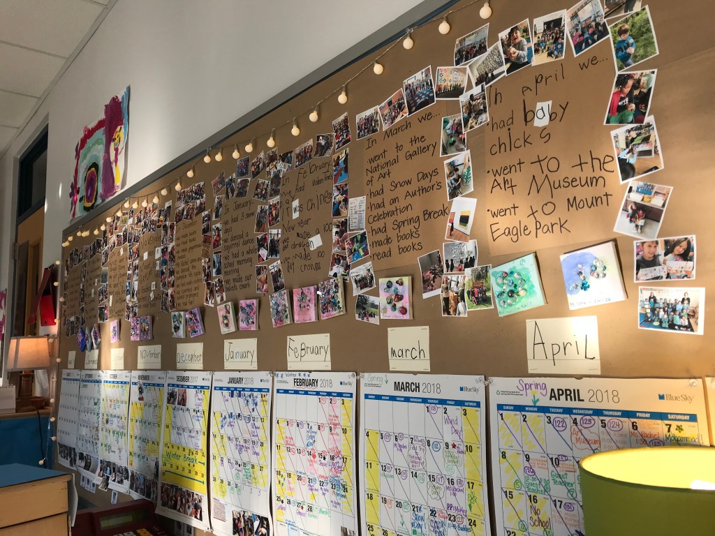 The Linear Calendar Wall | Catching Readers, Sparking Joy